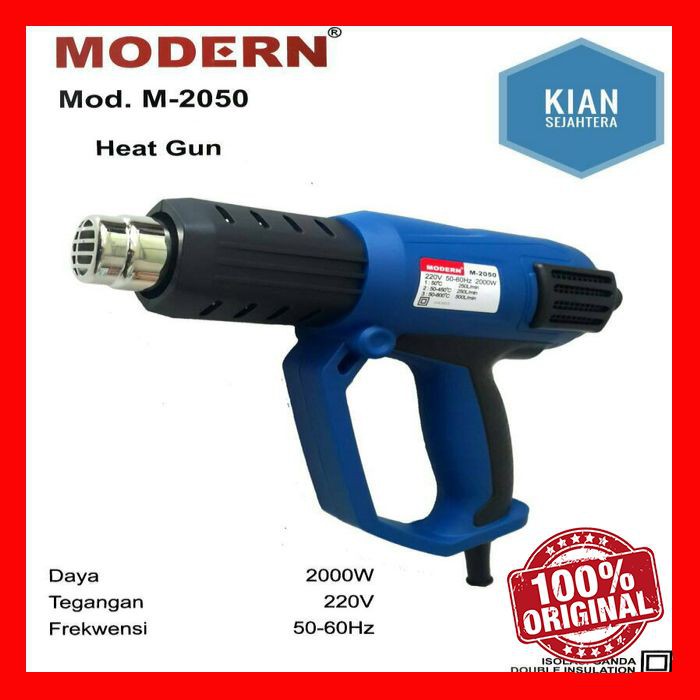 Jual Heat Gun Modern m-2050 Pemanas Stiker | Shopee Indonesia