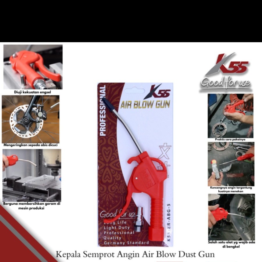 Jual Air Duster Kepala Semprot Angin Air Blow Dust Gun Kepala Angin ...