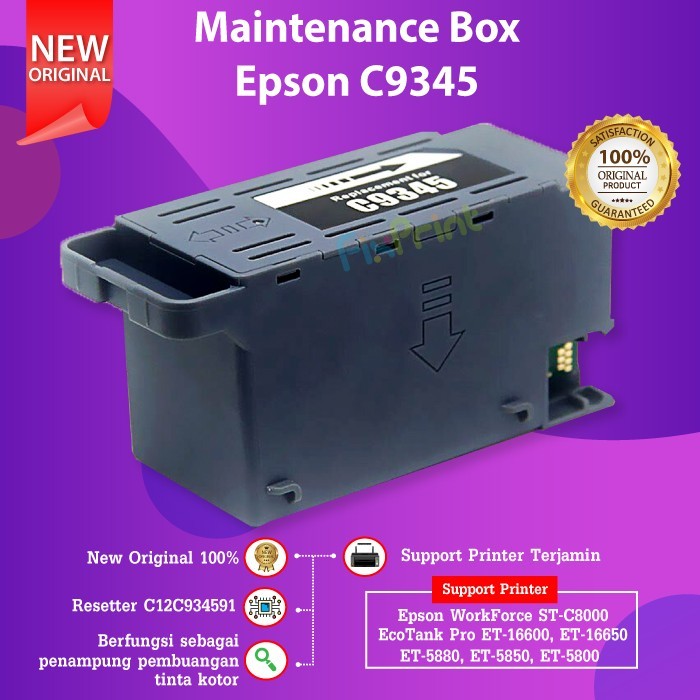 Jual Epson C9345 Maintenance Box L15150 L15160 Pembuangan Printer M15140 FI2 | Shopee Indonesia