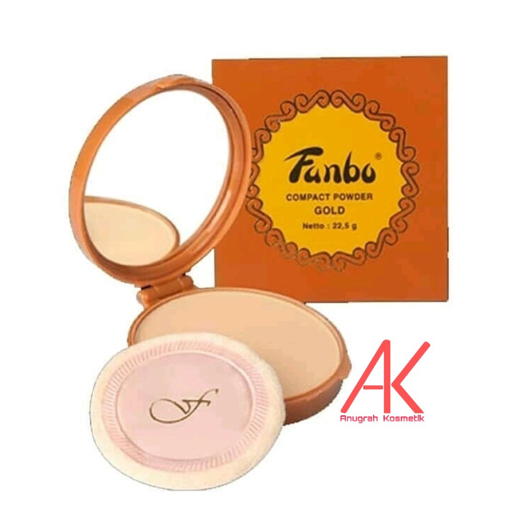 Jual Fanbo Gold Compact Powder 22,5 gr [Bedak Padat] | Shopee Indonesia