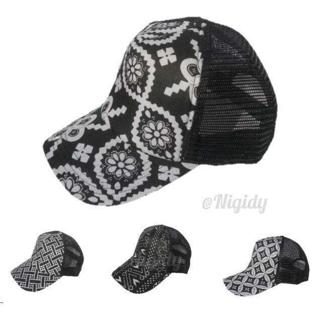 Jual LIMITED EDITION!! PROMO Topi Baseball Batik Modern | Topi Pria ...