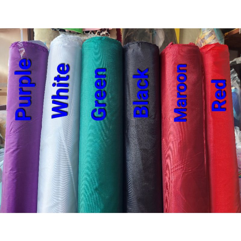 Jual Kain Peles Furing Abutai Kahatex, Kain Satin, Kain Dekorasi ...