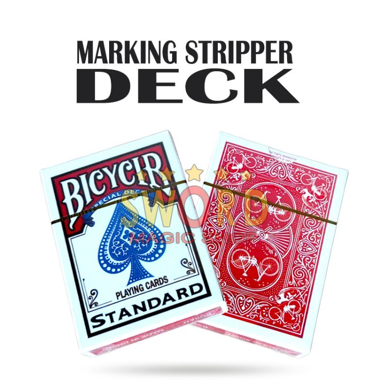 Jual Alat Sulap Kartu Bicycib Stripper Marking - Sulap Kartu Bisa Dibaca - Kartu Sulap - Sword ...