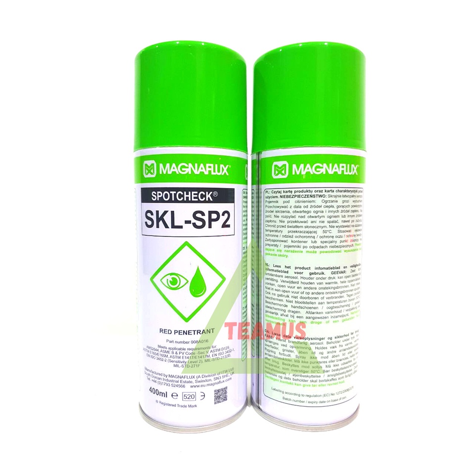 Jual MagnaFlux Spotcheck Cleaner - Developer - Red Penetrant | Shopee ...