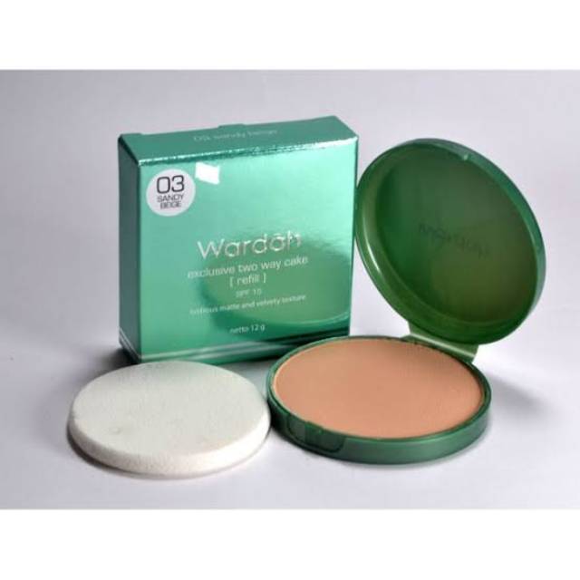 Jual Wardah exclusive compact (REFILL) | Shopee Indonesia