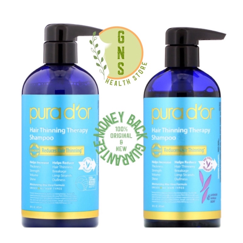 Jual Purador Pura Dor Pura Dor Hair Thinning Scalp Therapy Shampoo