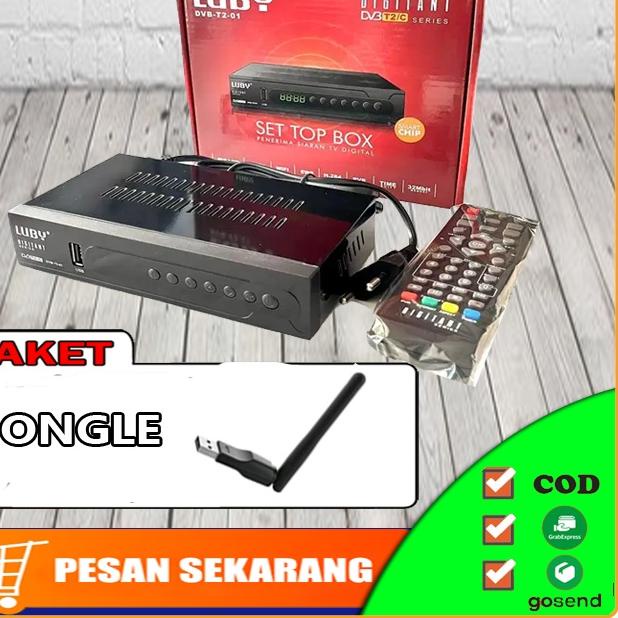 Jual New Set Box LUBY DVBT2 01Receiver TV STB Digital DVB T2-01/02 ...
