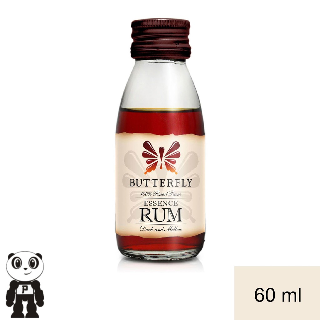 Jual Butterfly Rum Essence Rhum Jamaica 60ml | Shopee Indonesia