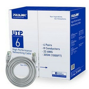 Jual Kabel PROLINK UTP Cat6 Prolink cat6 | Shopee Indonesia