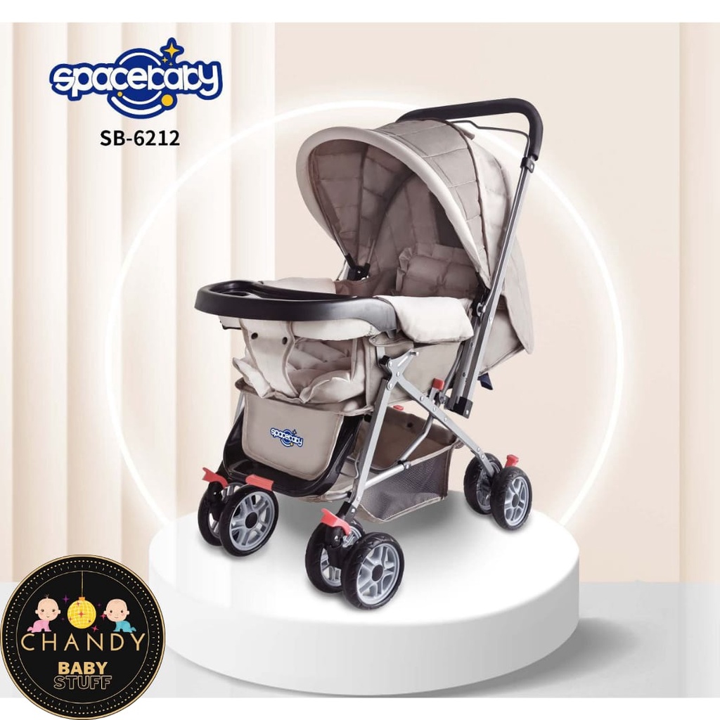 Jual STROLLER BABY SB 6212 SPACEBABY KERETA DORONG BAYI (SETIR BOLAK ...
