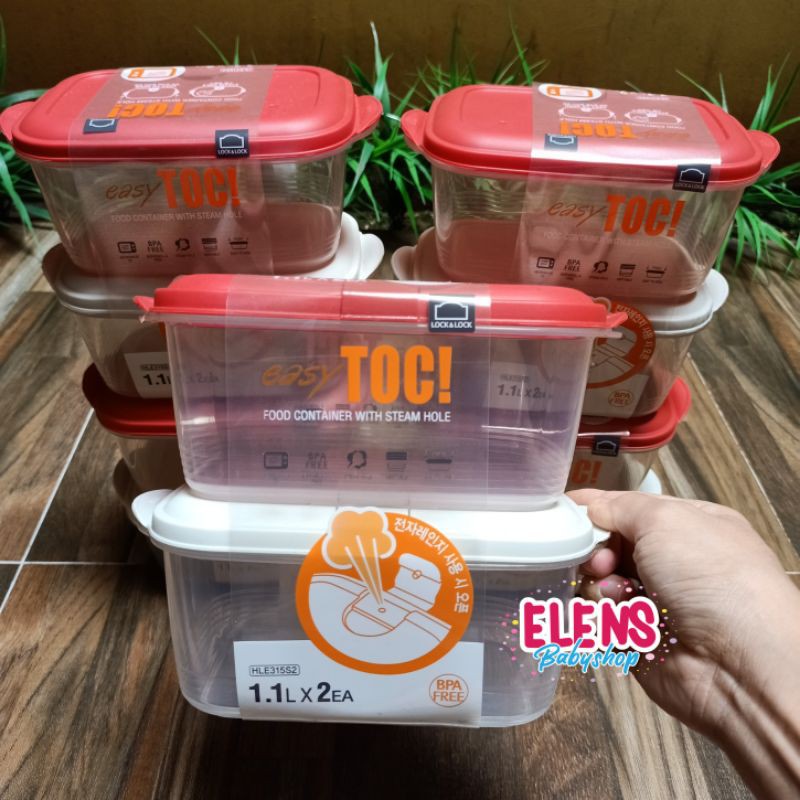 Jual Lock & Lock easytoc easy toc food container | Shopee Indonesia