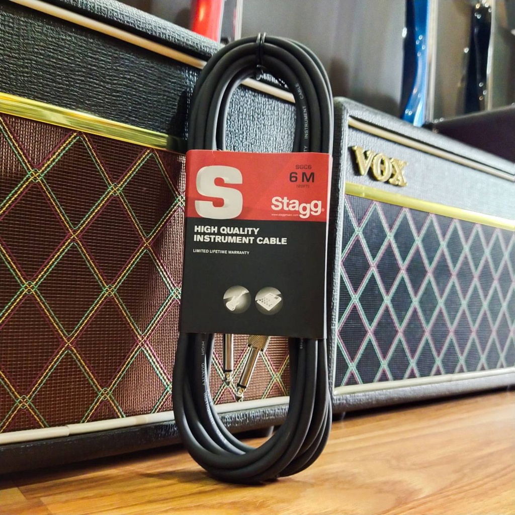 Jual Stagg Cable SGC6, 6M/20ft Instr Cable | Shopee Indonesia