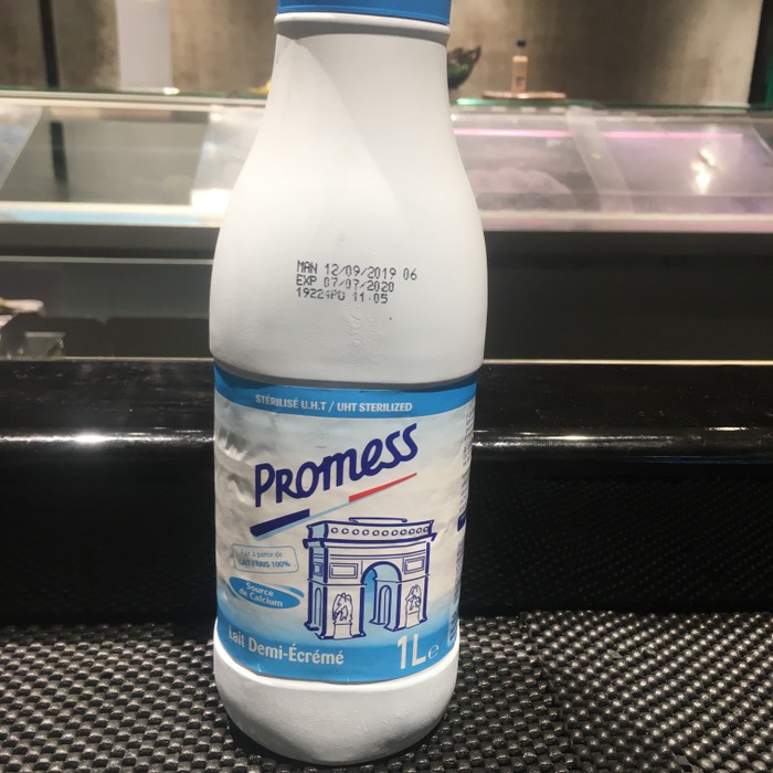Jual Promess semi skimmed milk uht 1 liter | Shopee Indonesia