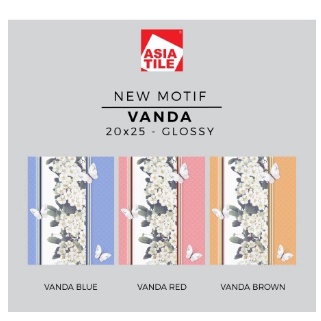 Jual VANDA GLOSSY UK.20X25 DINDING LANTAI KERAMIK ASIA TILE | Shopee ...