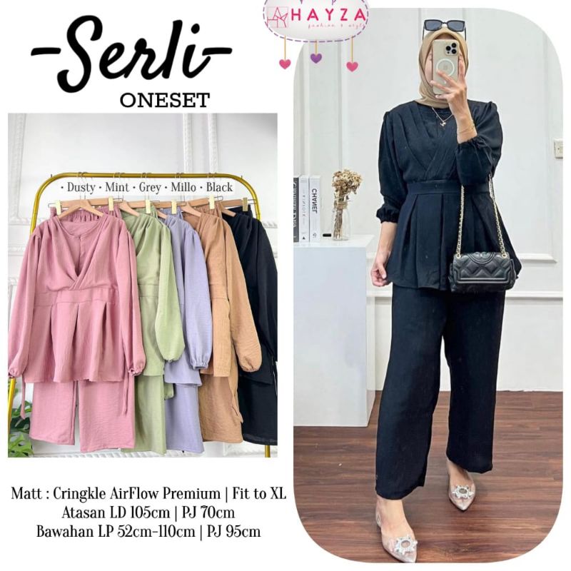 Jual SERLI ONESET BY HAYZA | Shopee Indonesia