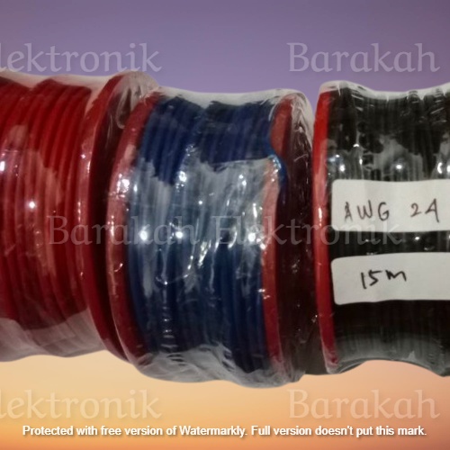 Jual Kabel AWG24 AWG 24 Jumper Serabut 1 Jalur Rakit Asli UL | Shopee Indonesia