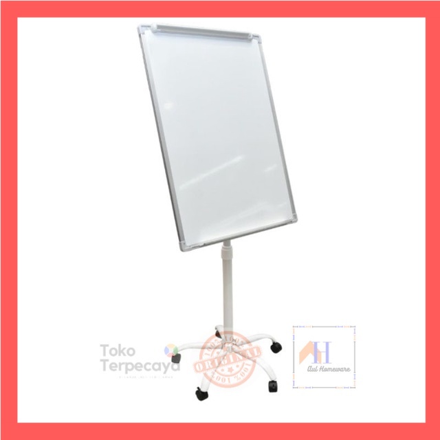 Jual Papan Tulis / White Board / Flipchart Dengan Roda / Flipchart ...