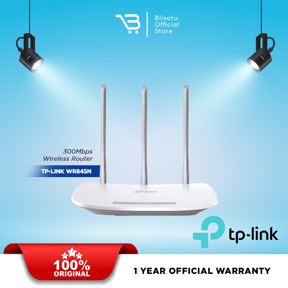 Jual TP-LINK TL-WR845N 300Mbps Wireless N Router | Shopee Indonesia
