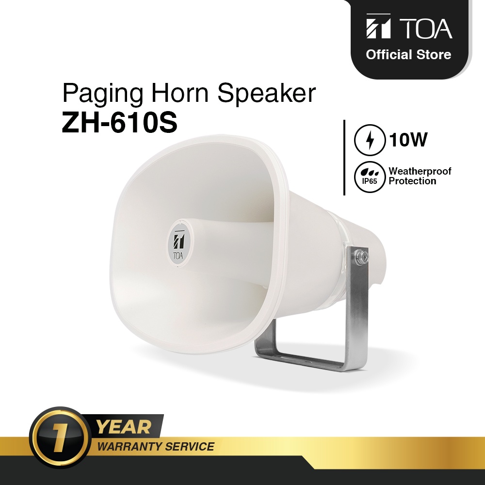 Jual TOA ZH-610S Paging Horn Speaker 10 W | Shopee Indonesia