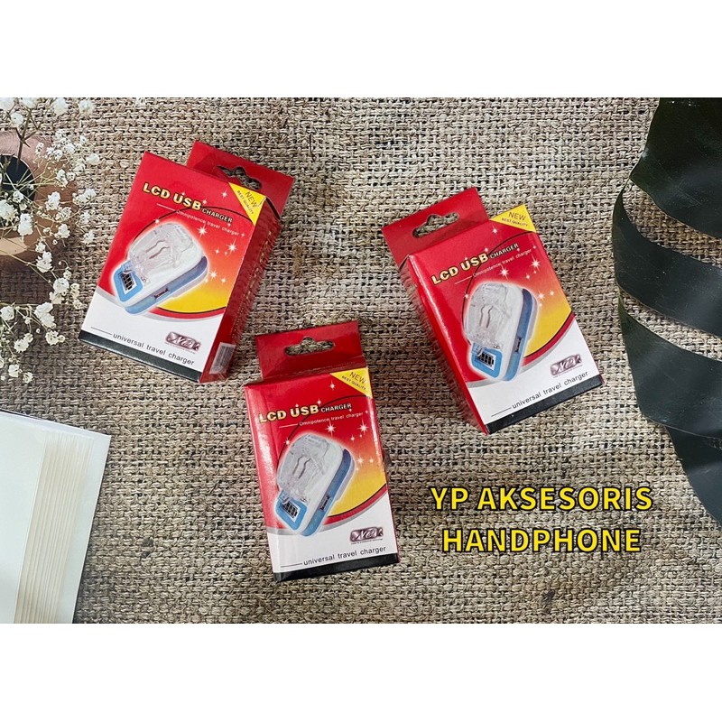 Jual Dekstop Charger LCD Jepit Casan Kodok Lipat LED Universal Destop ...