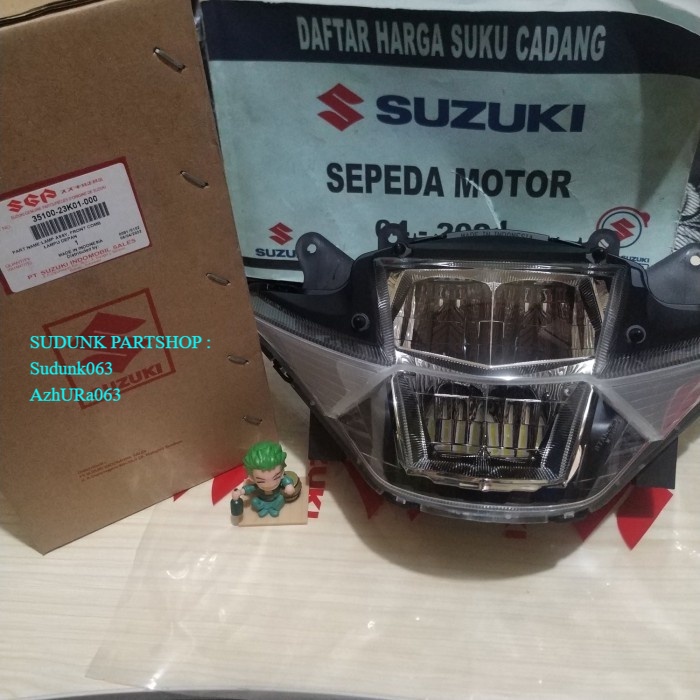 Jual lampu depan reflektor headlamp suzuki gsx r 150 gsx S 150 original ...