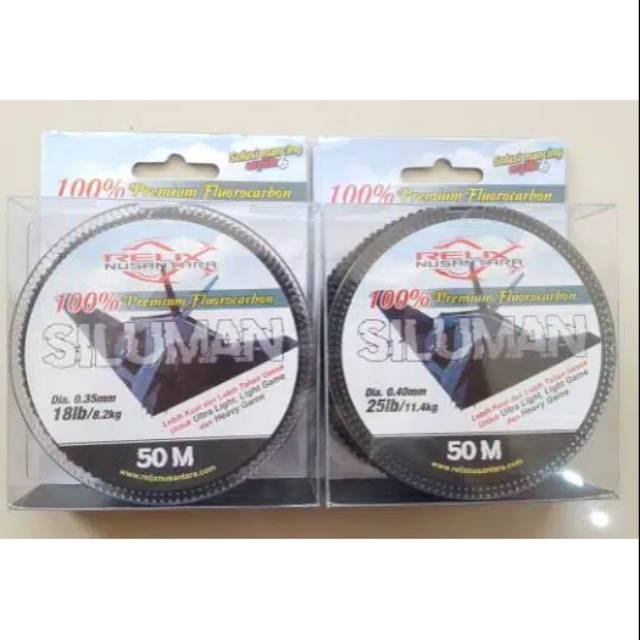 Jual Senar Leader RELIX NUSANTARA SILUMAN 50M | Shopee Indonesia