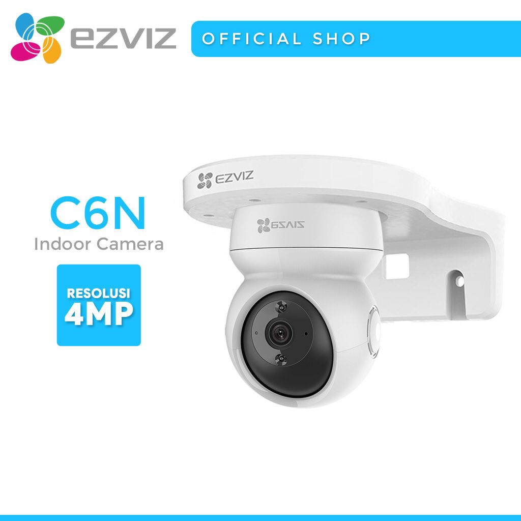 Jual EZVIZ C6N 4MP Bundle Wall Mount - Smart Wifi & port RJ45 Pan ...
