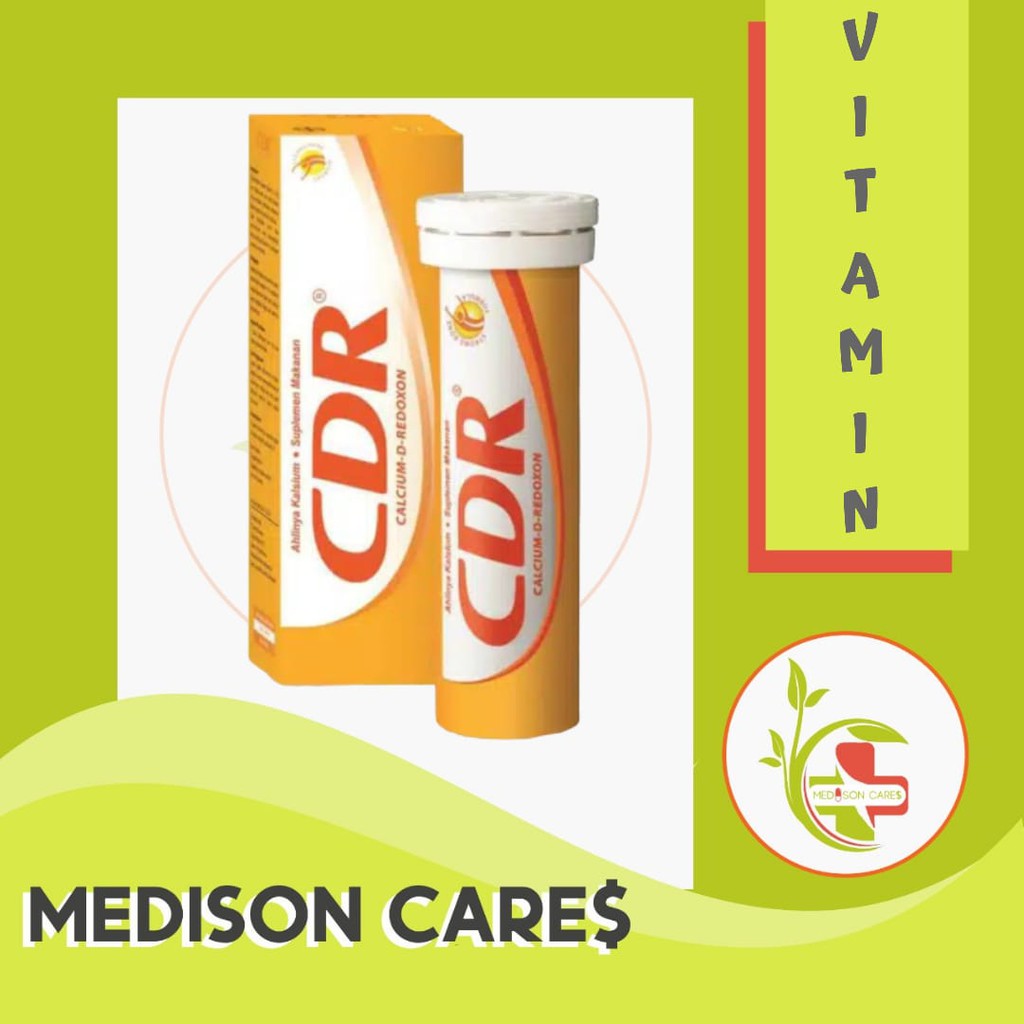 Jual CDR CALCIUM D REDOXON | BOTOL ISI 10 | Shopee Indonesia