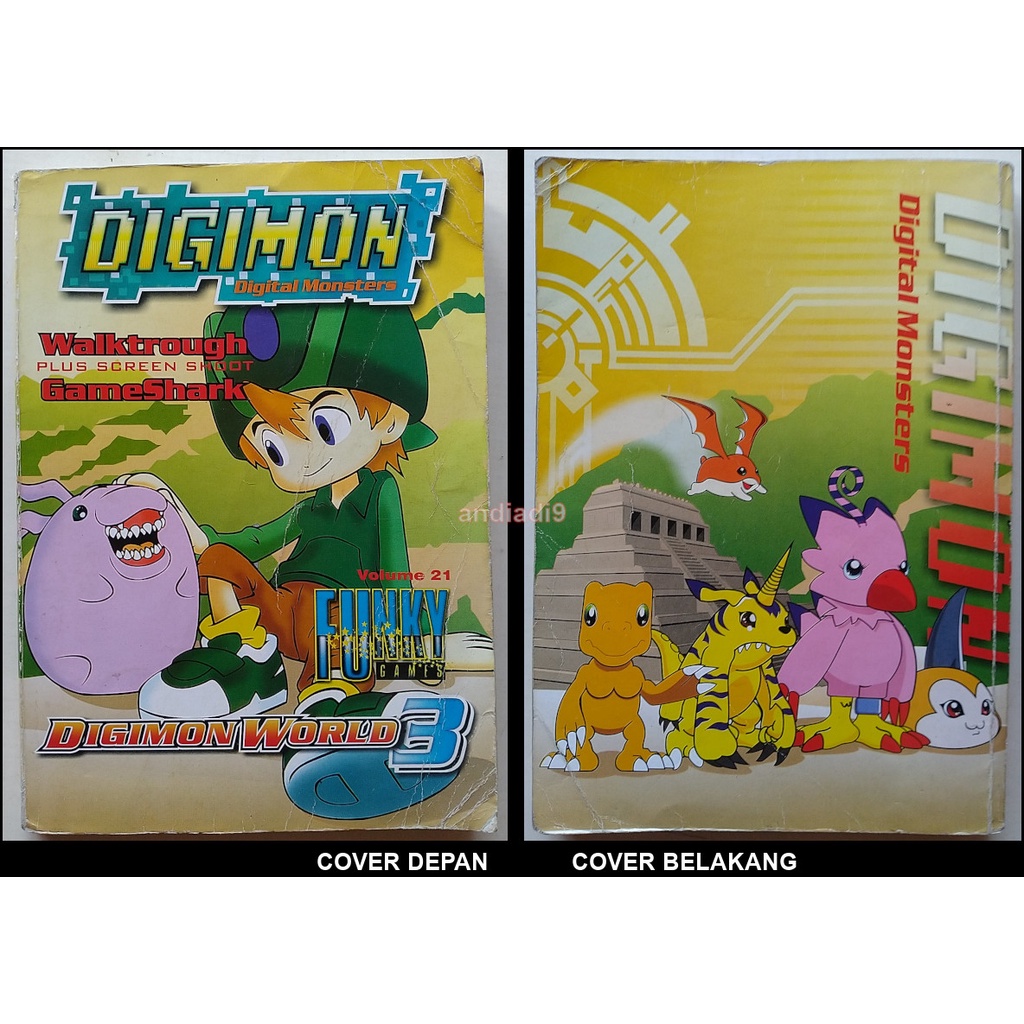 Jual PANDUAN GAME FUNKY GAMES VOLUME 21 DIGIMON WORLD 3 | Shopee Indonesia