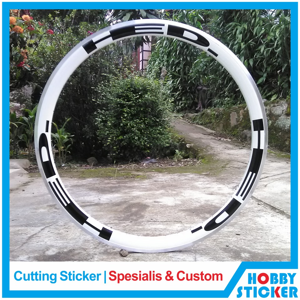 Jual Stiker Rim HED Road Bike Fixie Sticker Rims 26 27.5 29 700c Decal ...
