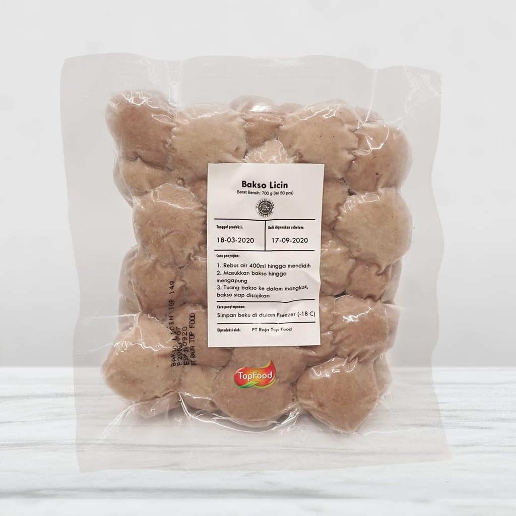 Jual Bakso Sapi 50bh (700gr) | Shopee Indonesia