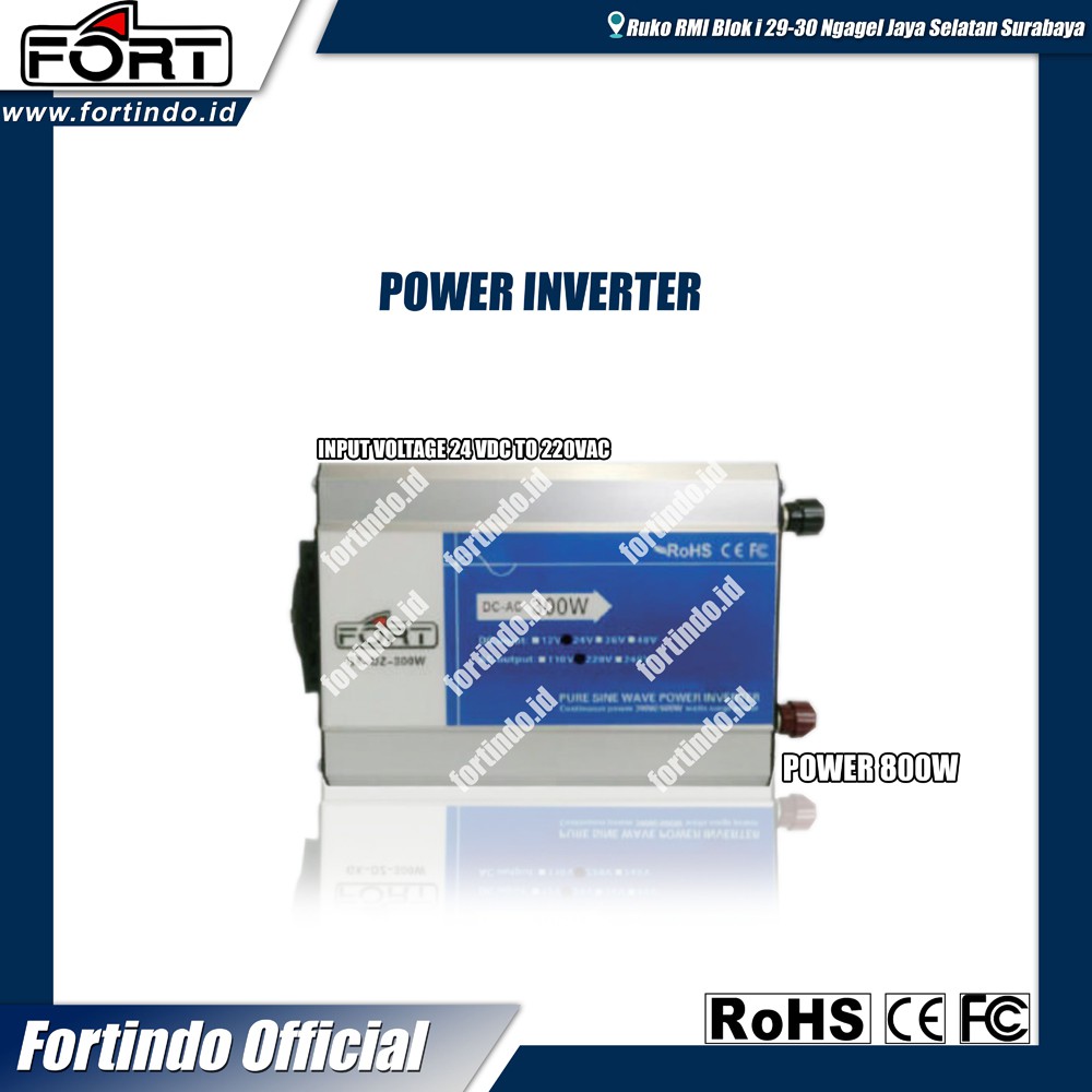Jual Power Inverter GK-DZ-800-24 DC To AC 800 W Baterai Solar BUKAN ...