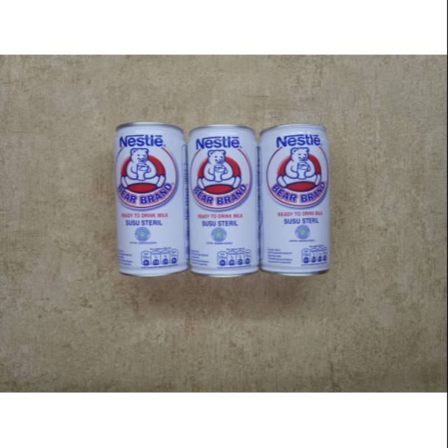 Jual SUSU BEAR BRAND MILK 189 ML KALENG | Shopee Indonesia
