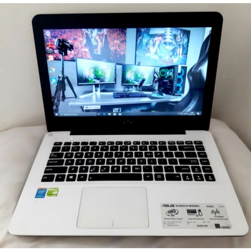 Jual Laptop Asus A455L Slim Core i5 Dual VGA Ram 6 SSD 128 + HDD 500 ...