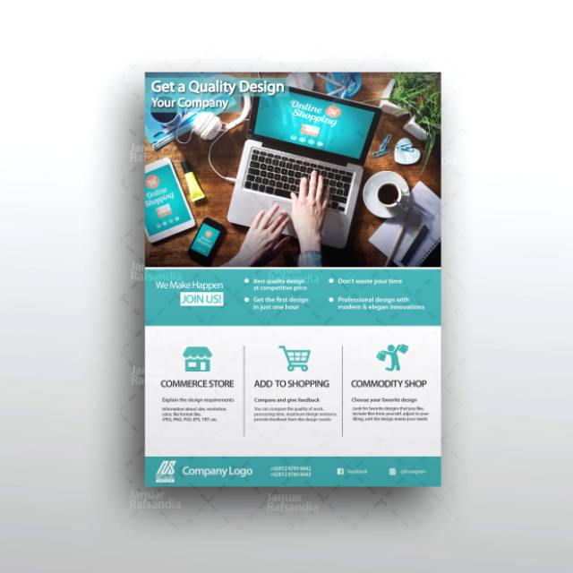 Jual Desain Template Flyer | Shopee Indonesia
