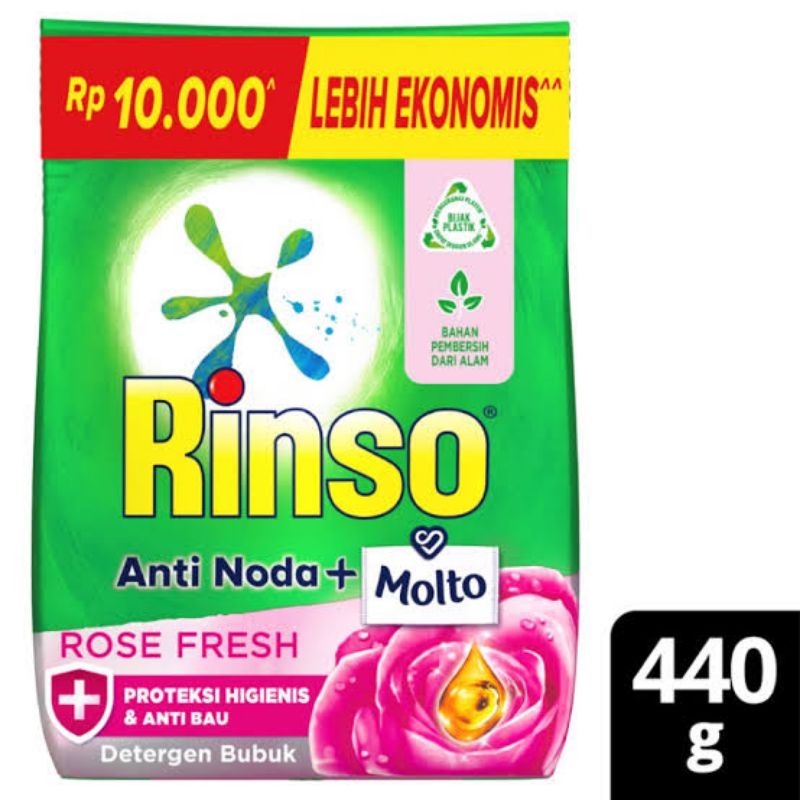 Jual RINSO ROSE FRESH 440ML | Shopee Indonesia