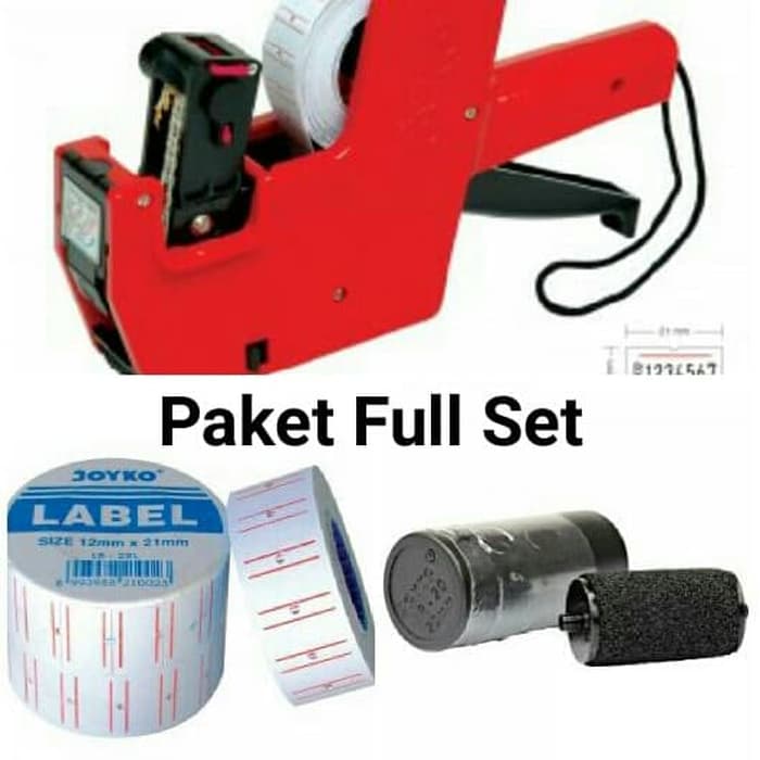 Jual Mesin Label Harga Alat Tembak merk joyko MX 5500 M / 1 baris /price labeller Exparid Exp ...