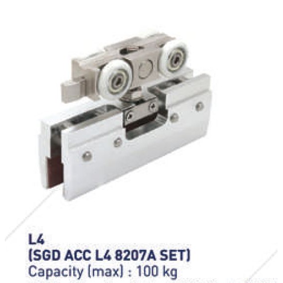 Jual Rel Sliding Pintu Kaca Dekkson SGD ACC L4 8207A Track 200 Cm ...