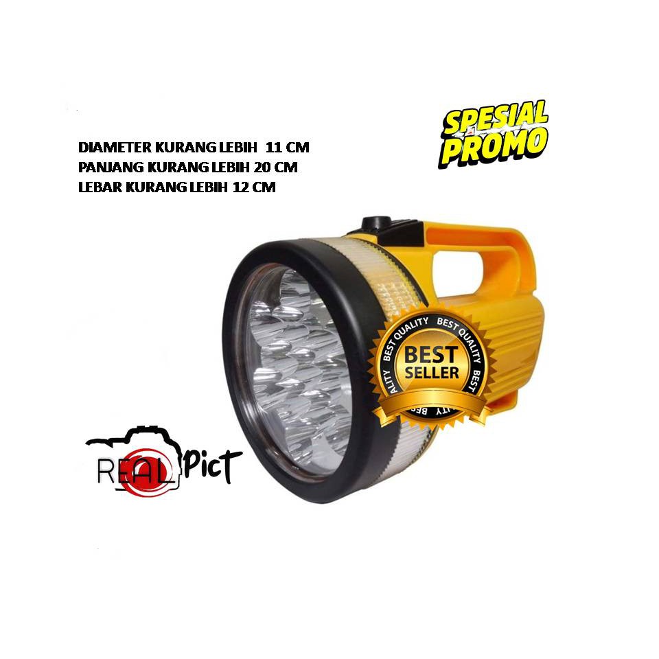 Jual Senter LED Senter Besar Senter Tangan Super Terang | Shopee Indonesia