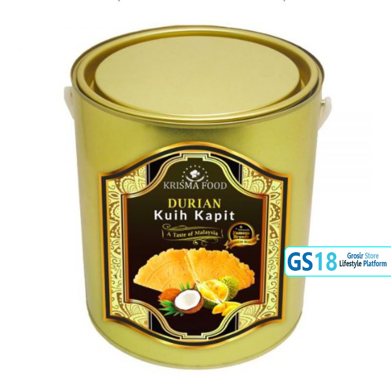 Jual Krisma Food Kuih Kapit Durian 400gr | Shopee Indonesia