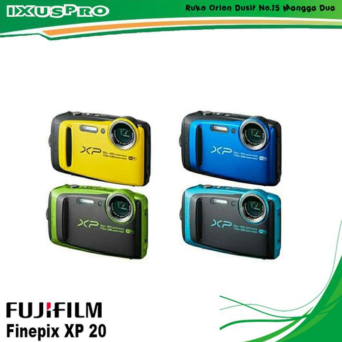 Jual KAMERA DIGITAL FUJI FINEPIX XP120 / WATERPROOF CAMERA - KUNING ...
