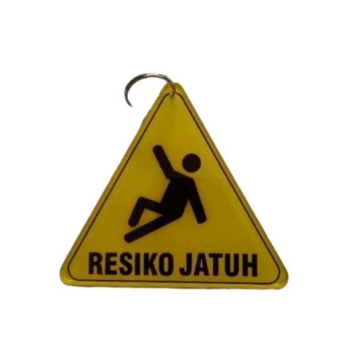 Jual Resiko Jatuh Akrilik | Segitiga Resiko Jatuh | Akrilik Segitiga ...