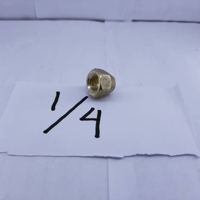 Jual Nut nepel AC neple pipa tembaga ukuran 1/4 inch | Shopee Indonesia