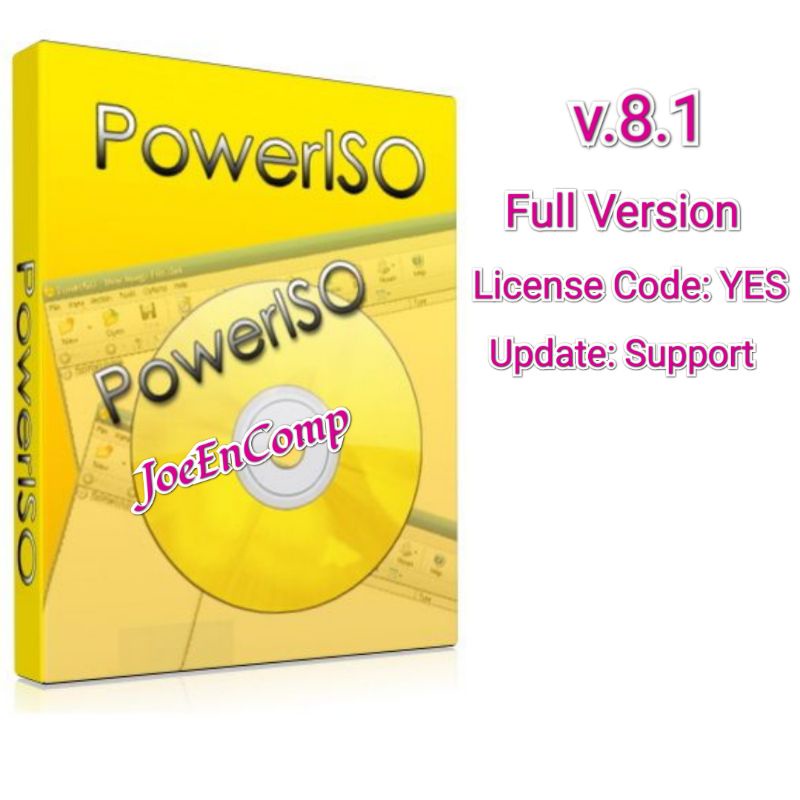 Jual POWER ISO 8.1- POWERISO 8.1 FULL VERSION - WINDOWS | Shopee Indonesia