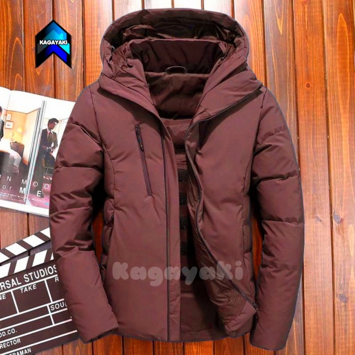 Jual jaket winter pria jaket tebal jaket anti angin jaket musim dingin - Hitam, S | Shopee Indonesia
