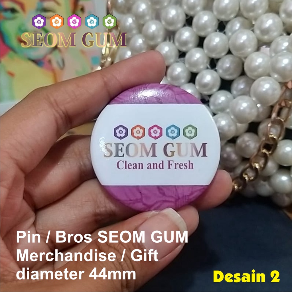 Jual Desain 2 Pin / Bros Seom Gum Merchandise | Shopee Indonesia