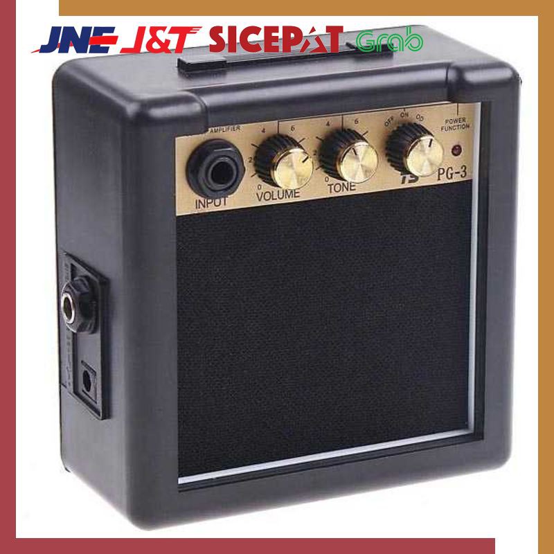 Jual Amplifier Ampli Gitar Elektrik Mini Portable 3W Clean Overdrive ...