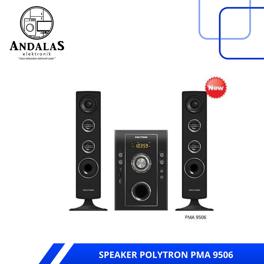 Jual SPEAKER POLYTRON PMA 9506 / PMA 9526 BLUETOOTH RADIO FM | Shopee Indonesia