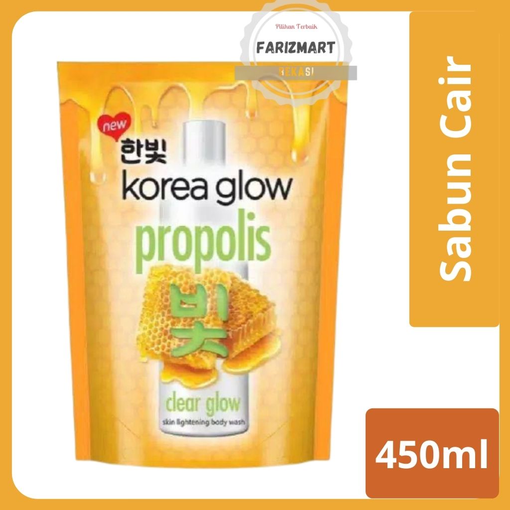 Jual Korea Glow Propolis Bodywash Sabun Cair 450ml | Shopee Indonesia