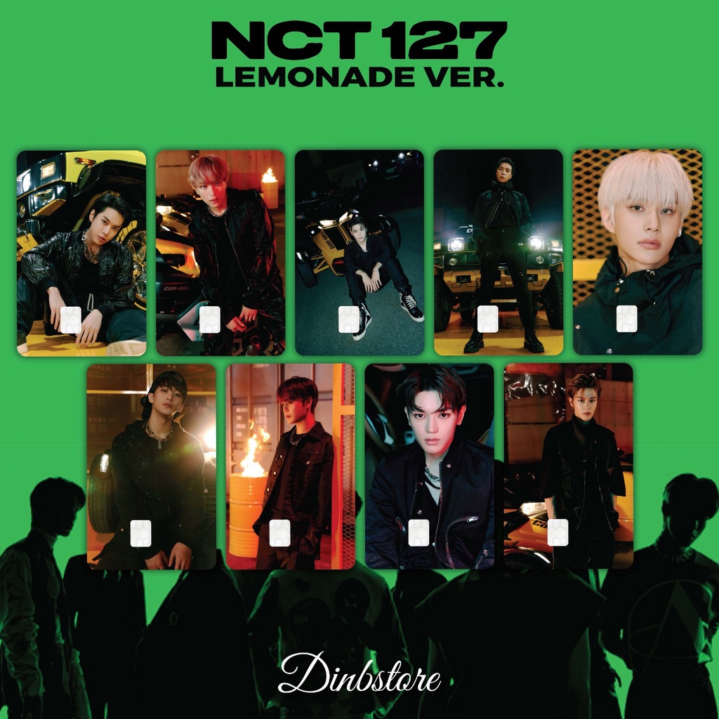 Jual NCT LEMONADE VER | DINBSTORE SKIN CARD / SKIN ATM (Stiker kartu ...